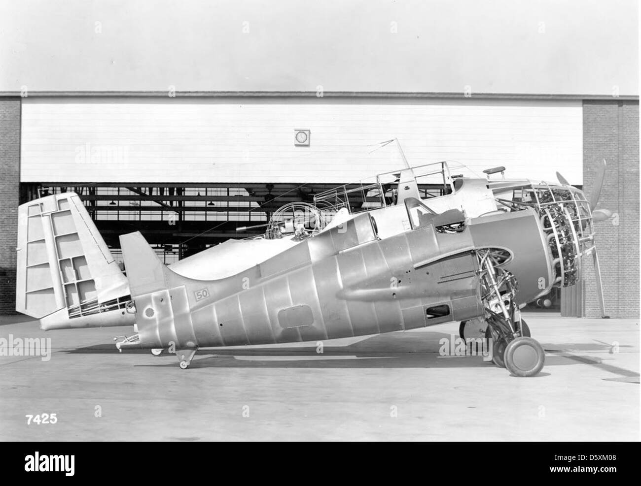 Grumman XTBF-1 "Avenger" mock-up, 1940 Stock Photo - Alamy