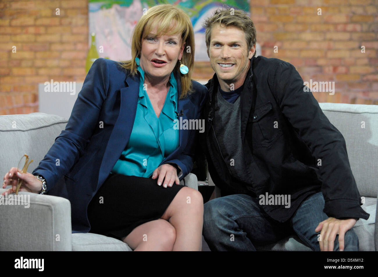 Marilyn Denis And Jason Lewis Jason Lewis Appears On Ctvs The Marilyn
