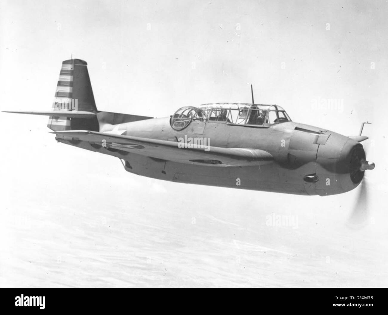 The Grumman TBF Avenger, a torpedo bomber used by the U.S. Navy during ...