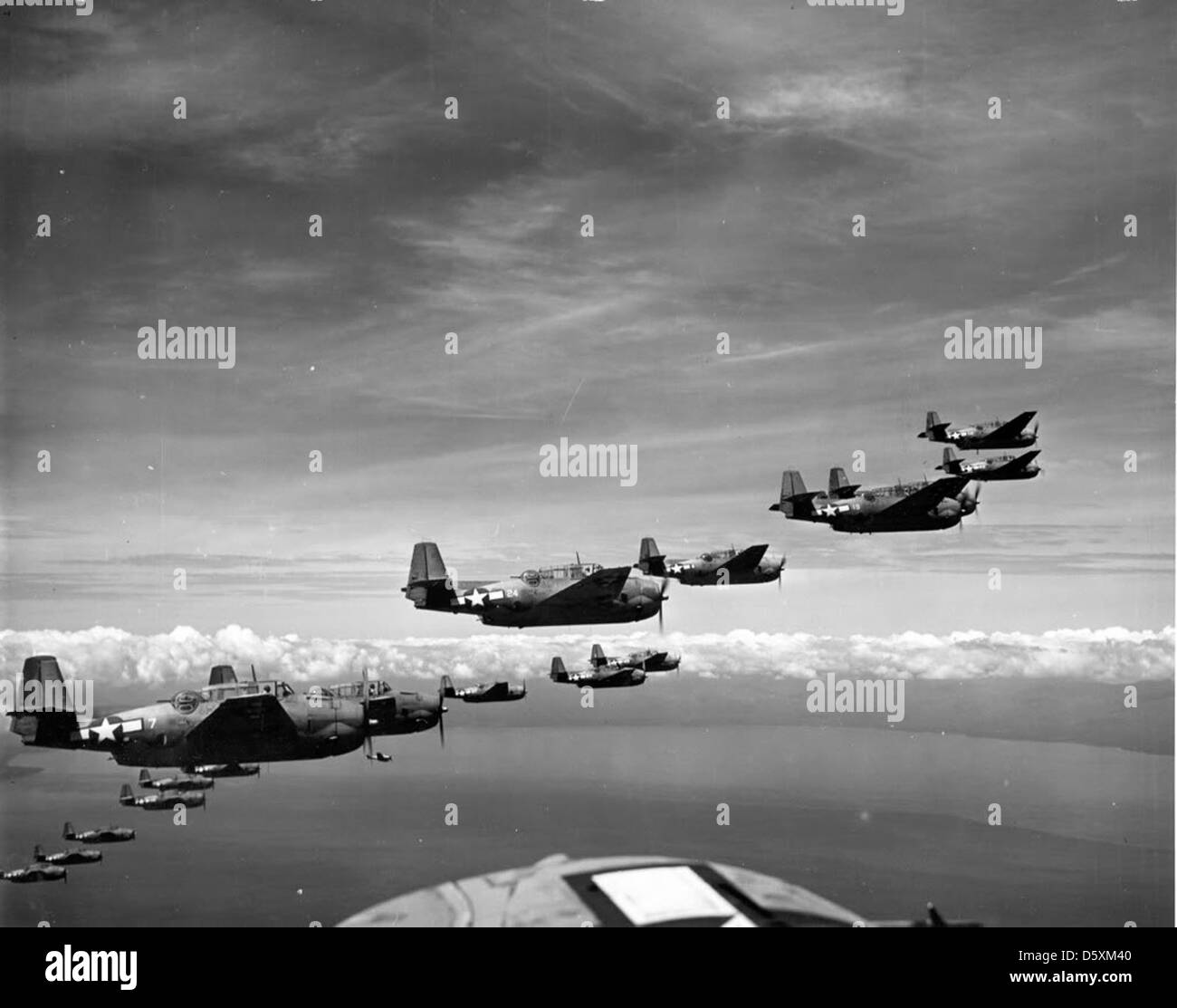 Grumman TBF Avengers, U.S. Navy torpedo bombers used during World War ...