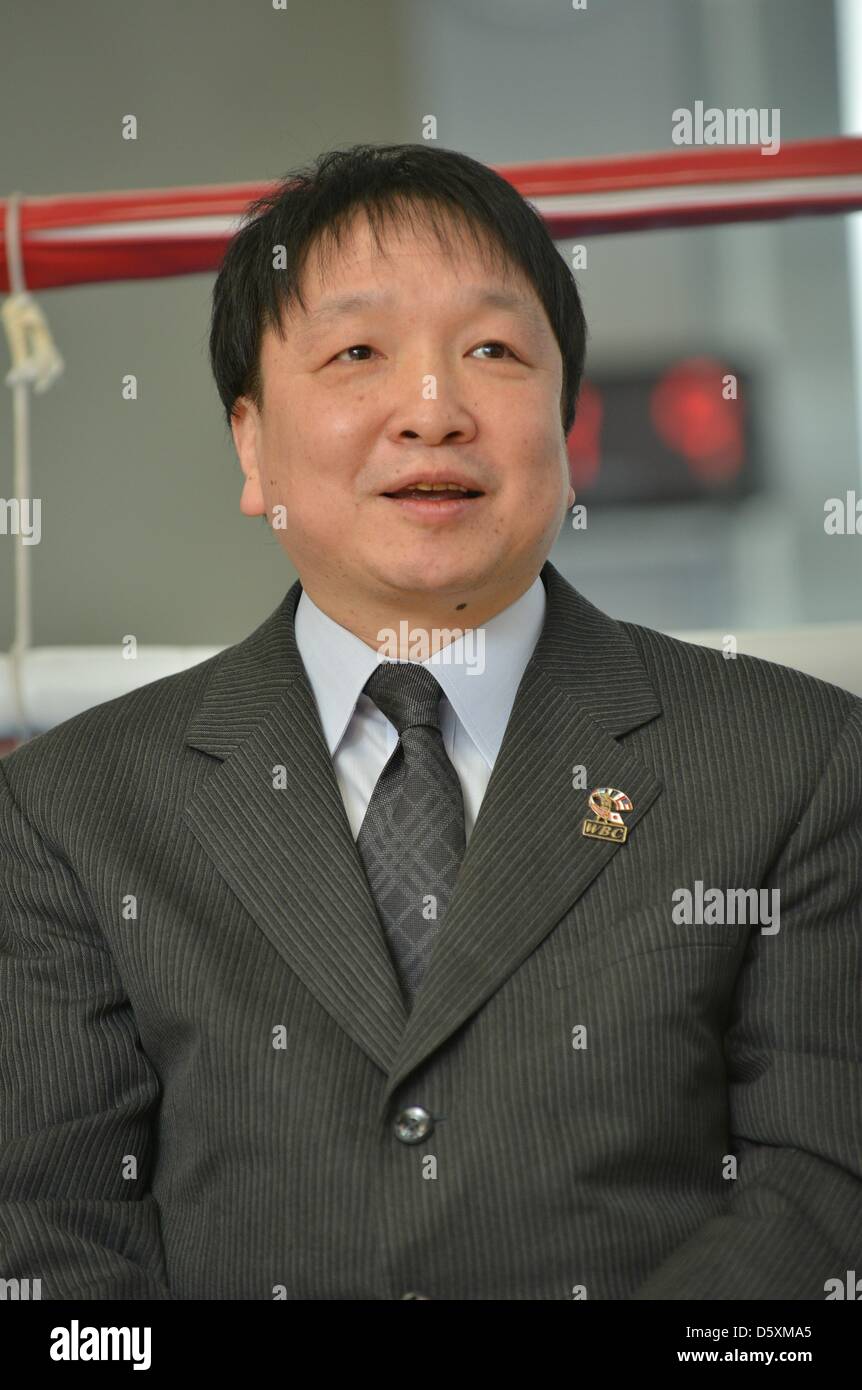 Hideyuki Ohashi, MARCH 27, 2013 - Boxing : Ohashi boxing gym chairman ...