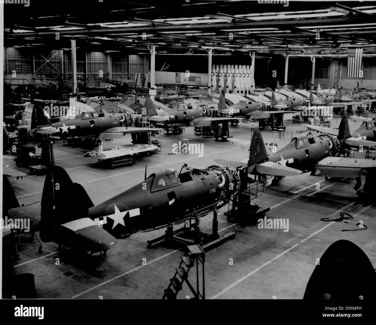 The Republic P-47D 'Thunderbolt' was a heavy fighter used by the U.S ...