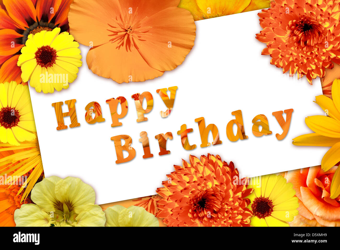 Happy Birthday card Stock Photo - Alamy