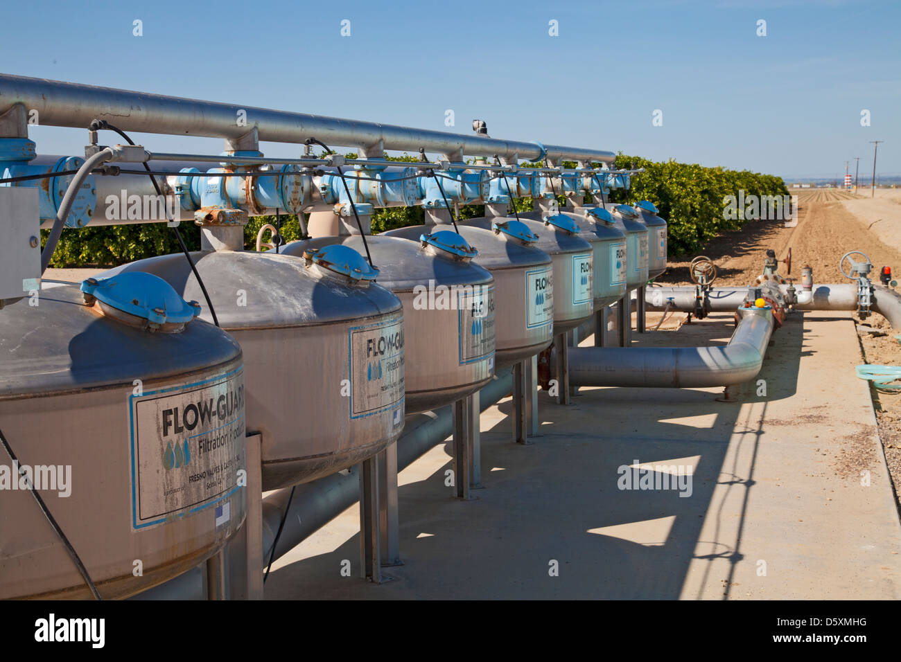 Vertical Sand Media Filters remove organic and inorganic contaminants ...