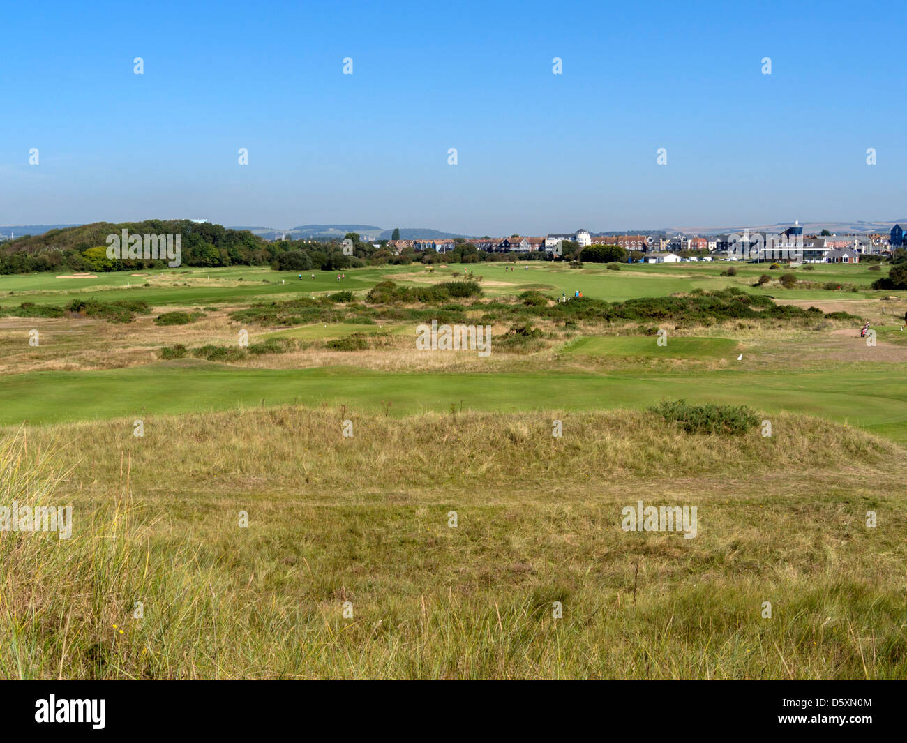 golf course littlehampton west sussex Stock Photo - Alamy
