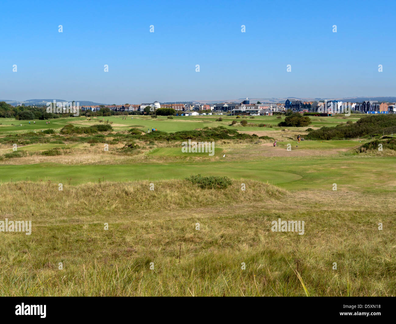 golf course littlehampton west sussex Stock Photo - Alamy