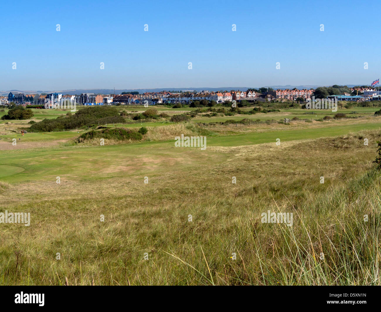 golf course littlehampton west sussex Stock Photo - Alamy
