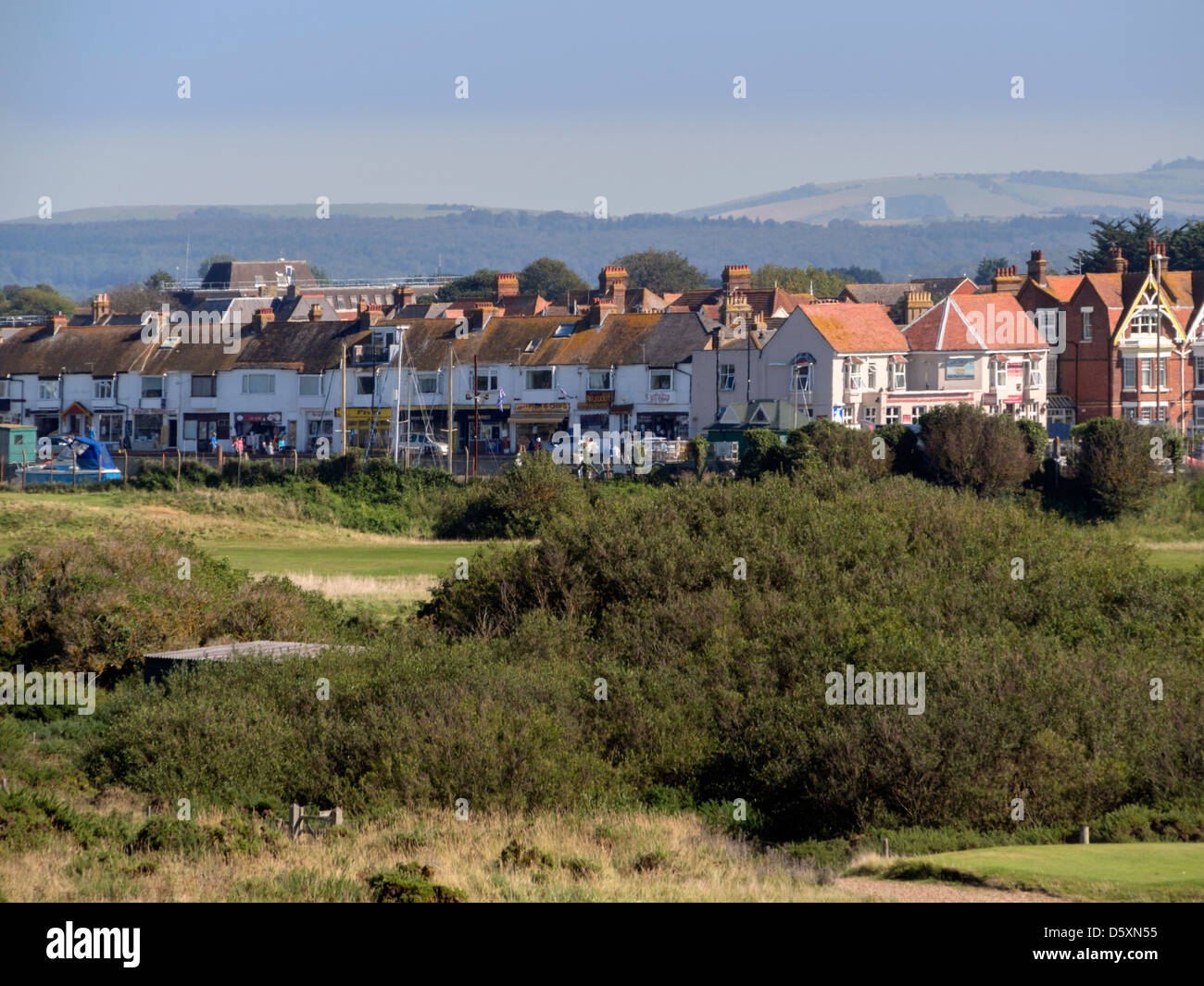 golf course littlehampton west sussex Stock Photo - Alamy