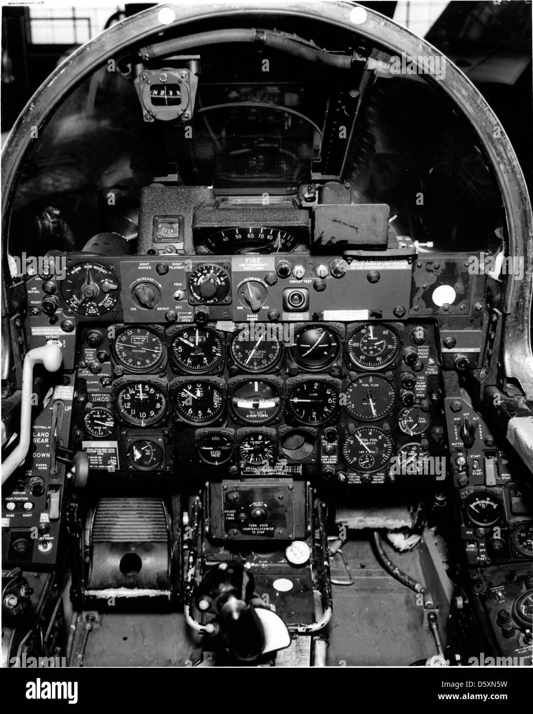 Fighter jet instrument panel hi-res stock photography and images - Alamy