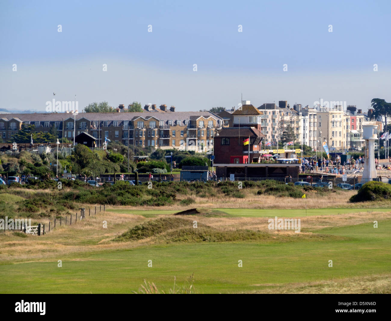 golf course littlehampton west sussex Stock Photo - Alamy