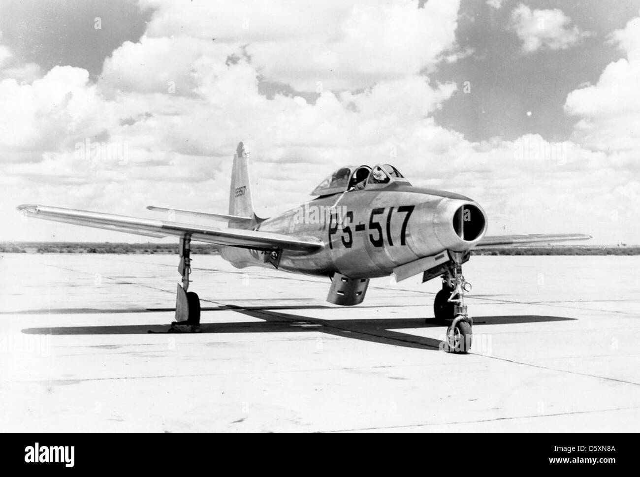 The Republic YP-84A, later redesignated F-84B 'Thunderjet', was an ...