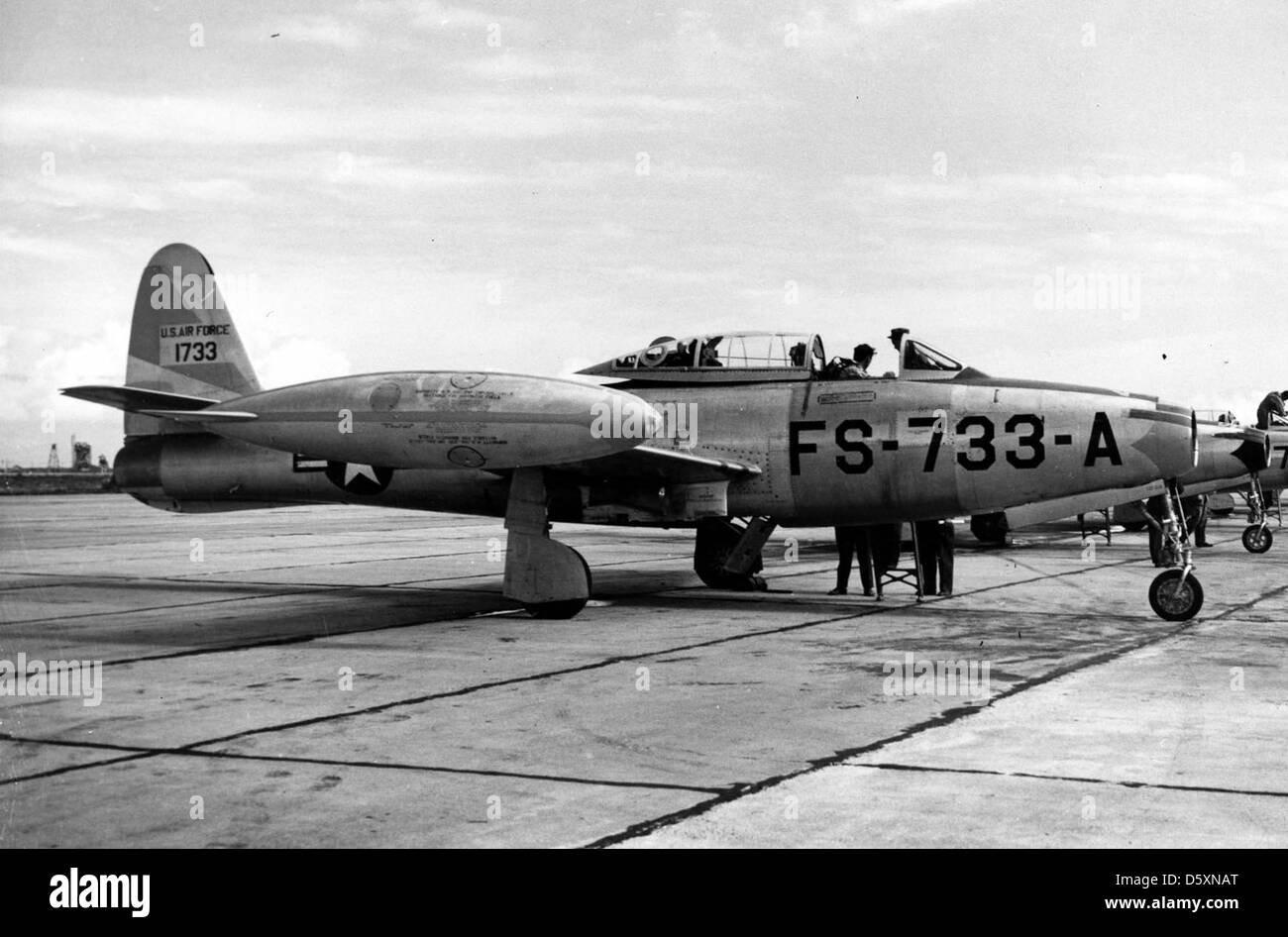 F 84g thunderjet hi-res stock photography and images - Alamy