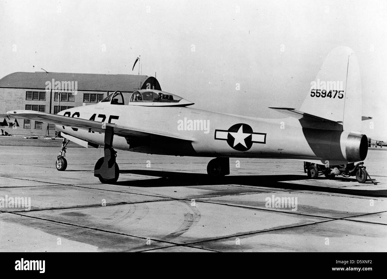 Republic thunderjet Black and White Stock Photos & Images - Alamy