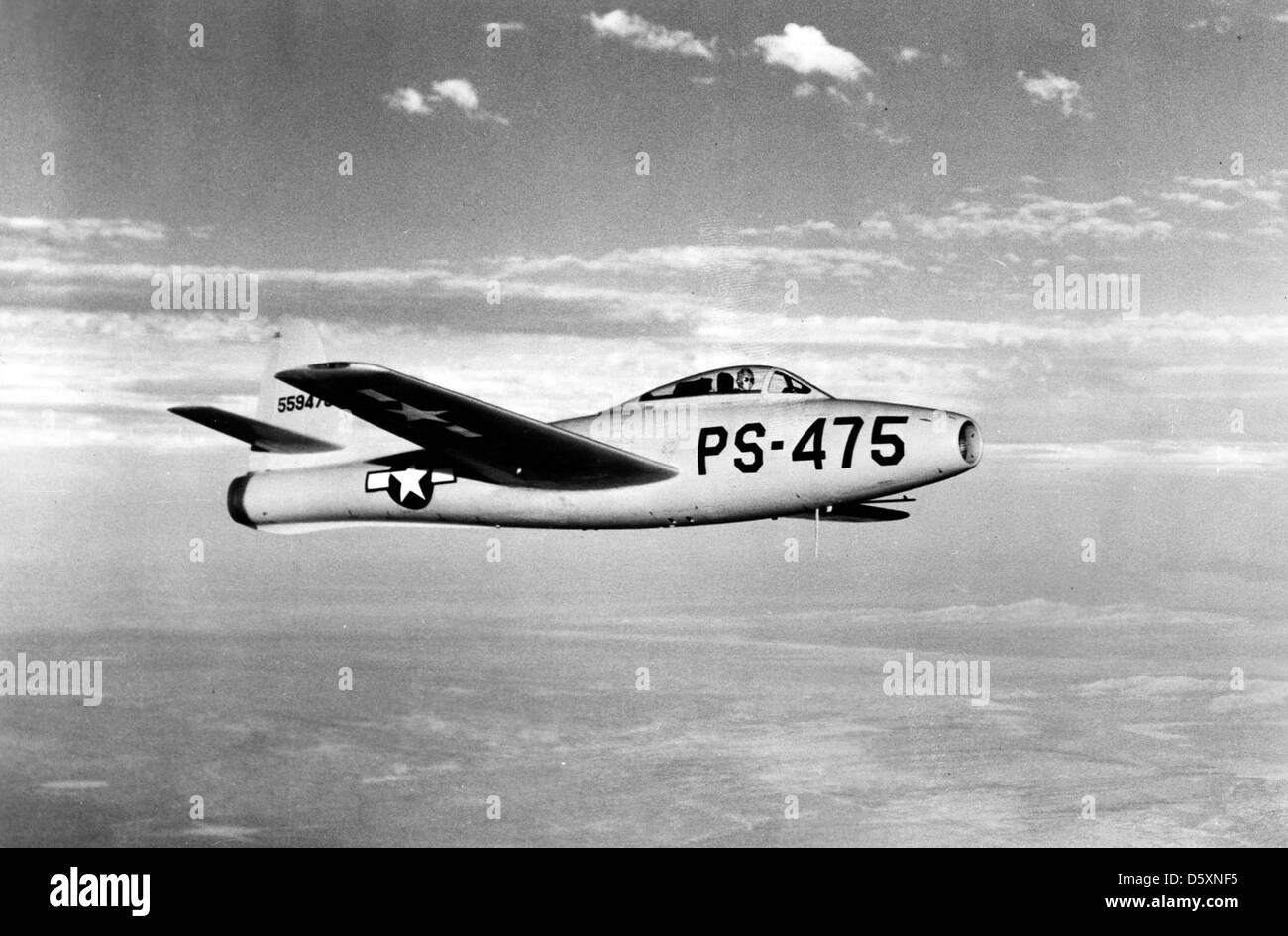 The Republic XP-84 and XF-84 'Thunderjet' were experimental jet ...