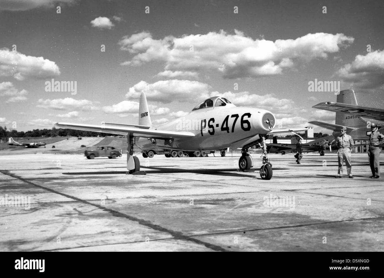 84 thunderjet jet fighter hi-res stock photography and images - Alamy