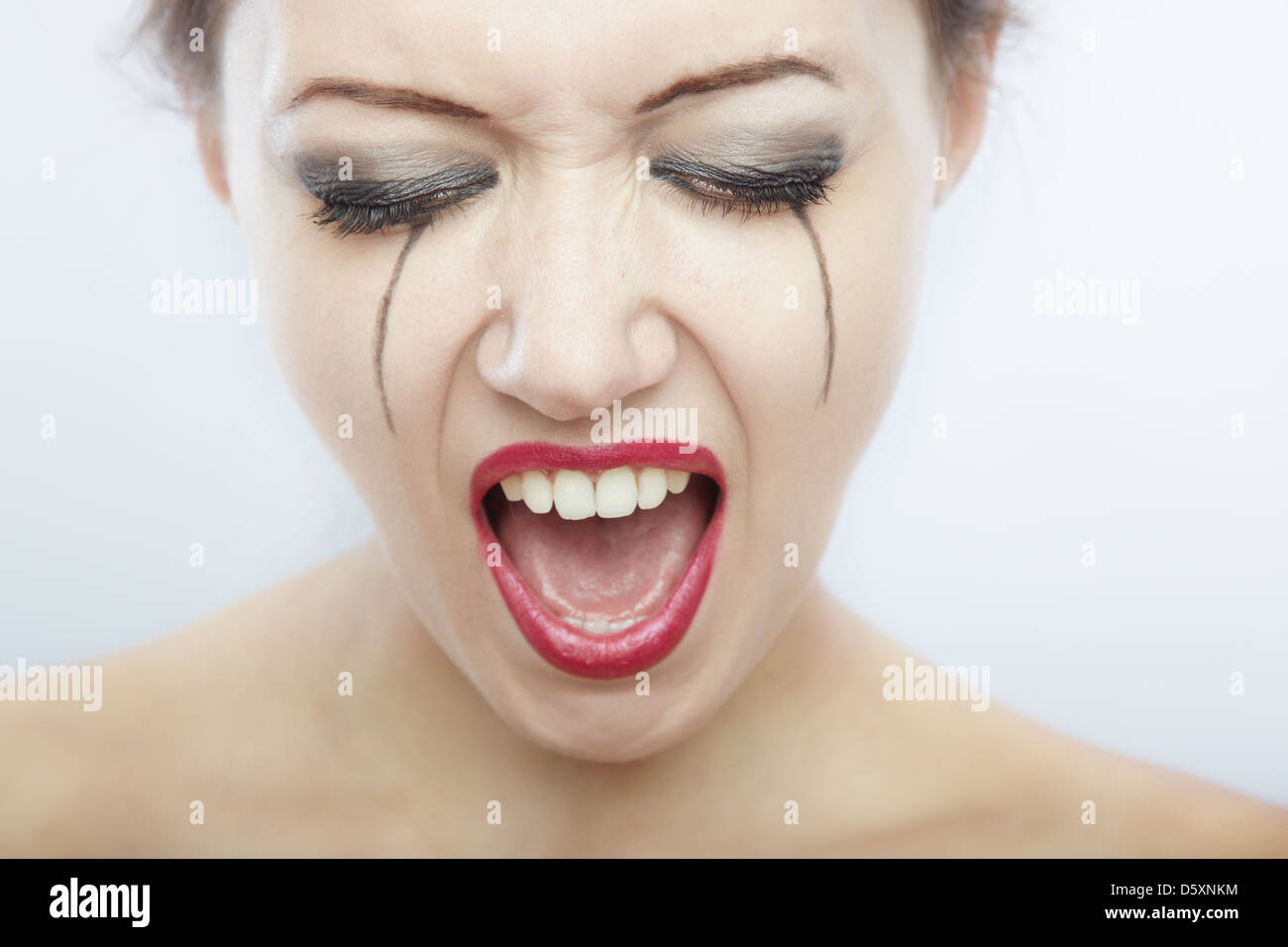 Evil cry hi-res stock photography and images - Alamy