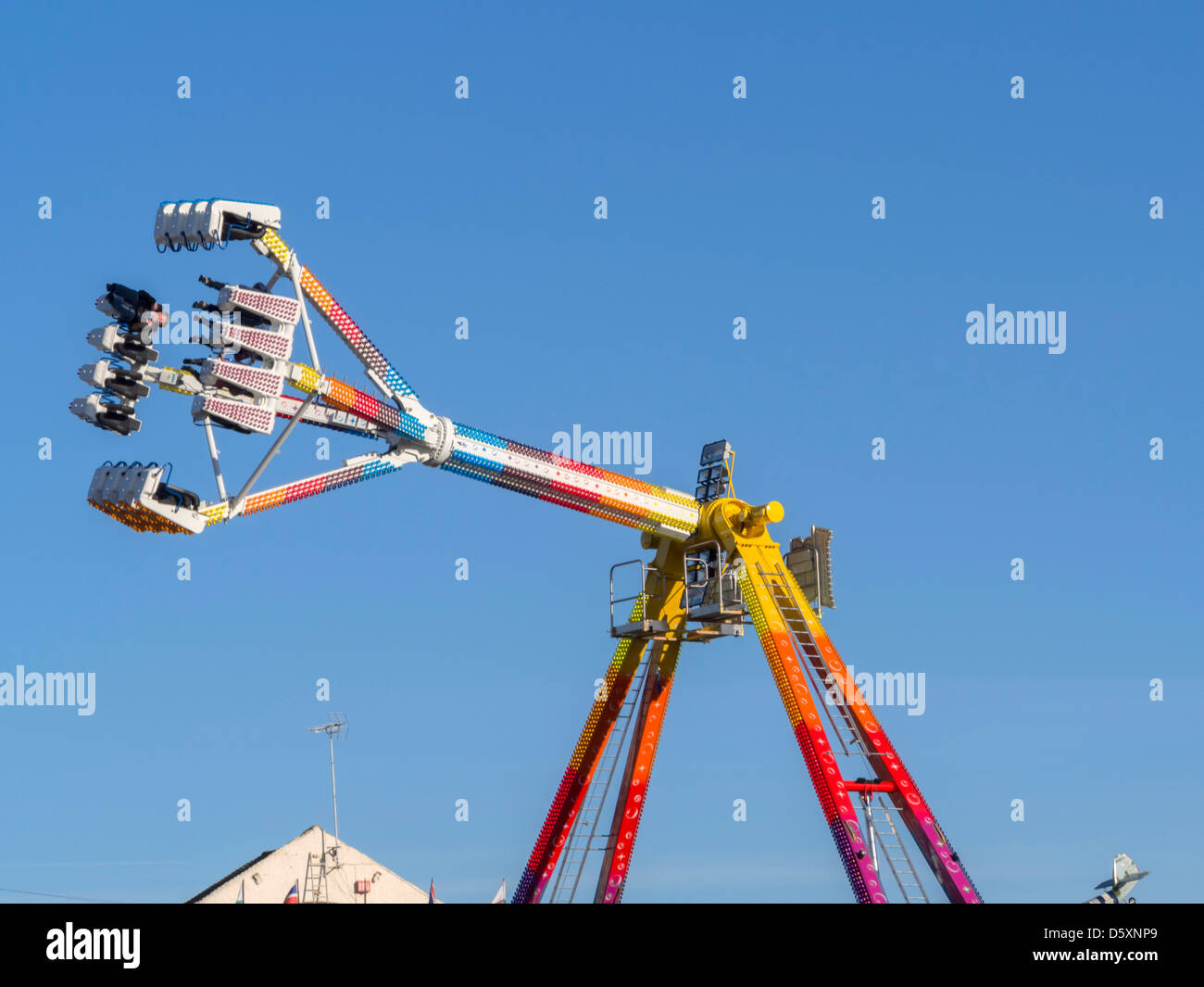 funfair stourport upon severn, worcestershire, england, uk Stock Photo ...