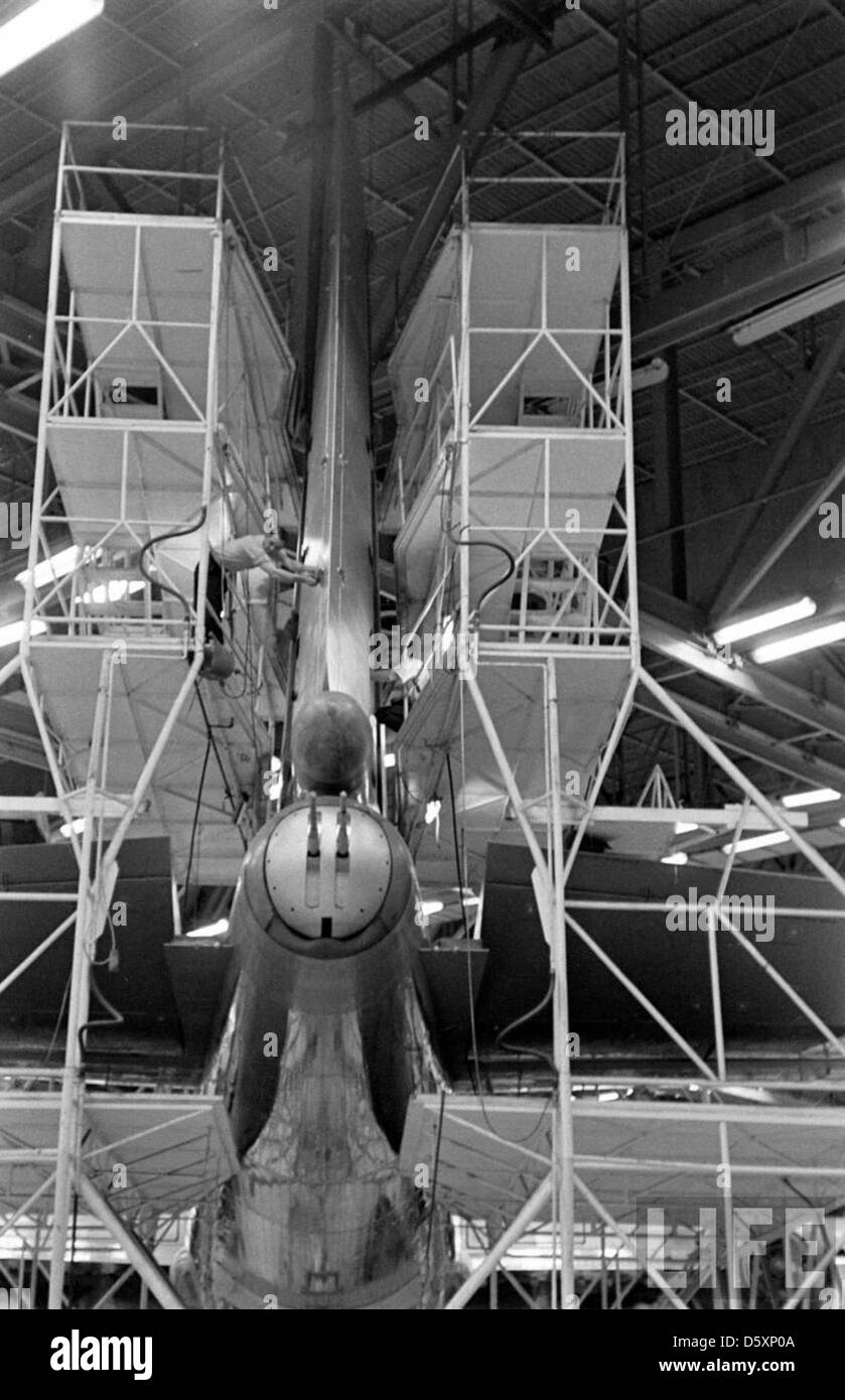 The Convair B-36 'Peacemaker' was a heavy strategic bomber used by the ...
