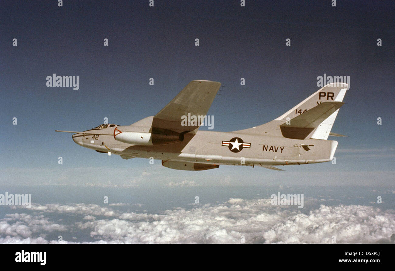 The Douglas 'Skywarrior', officially designated A3D, was a carrier ...