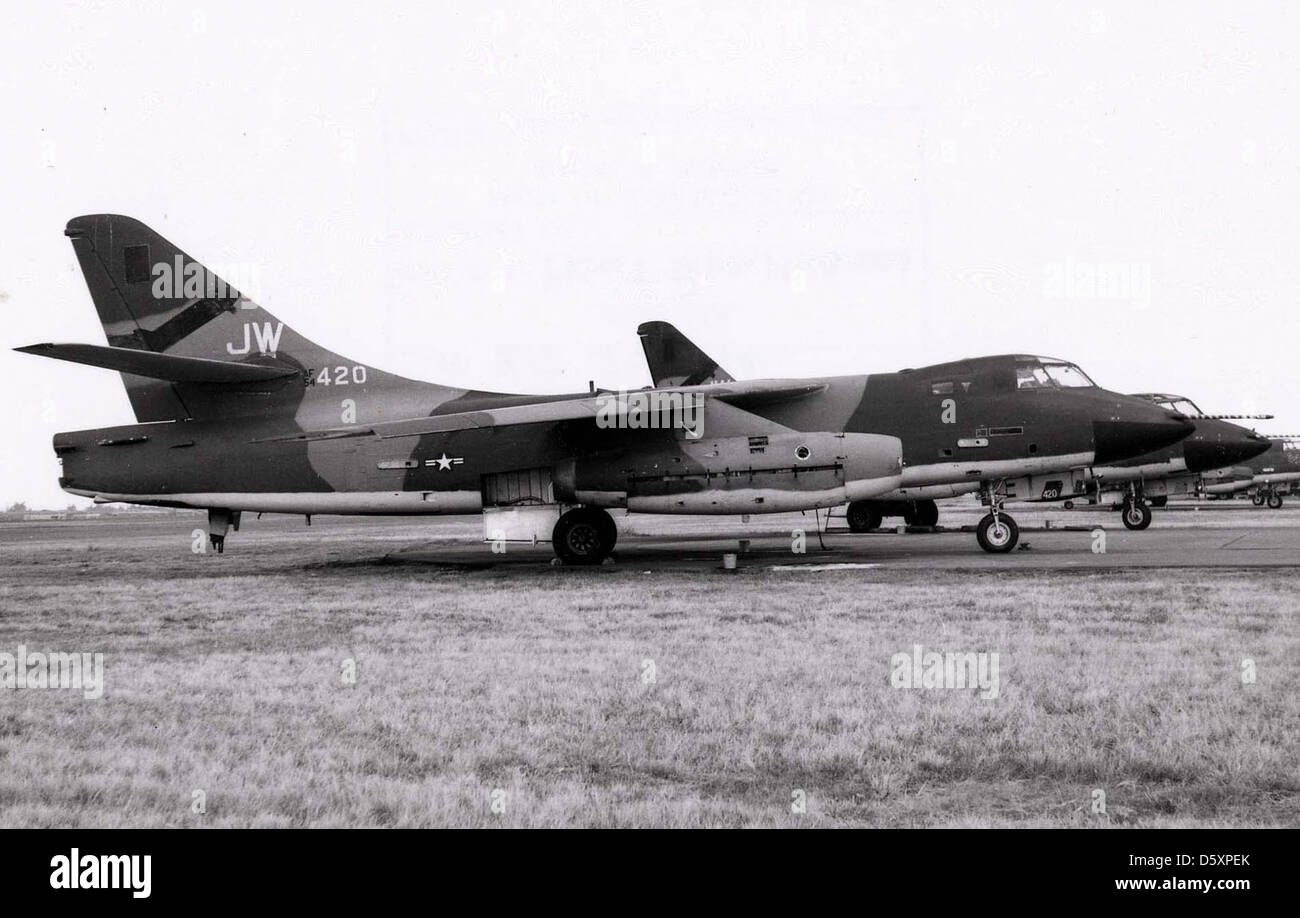 The Douglas EB-66E Destroyer was an electronic warfare aircraft used by ...