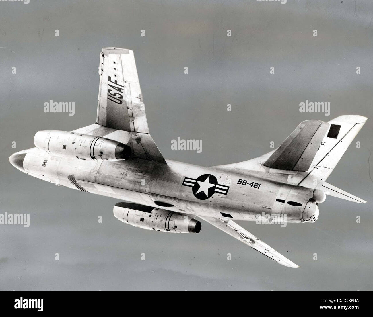 The Douglas RB-66B-DL 'Destroyer' was an electronic warfare and ...