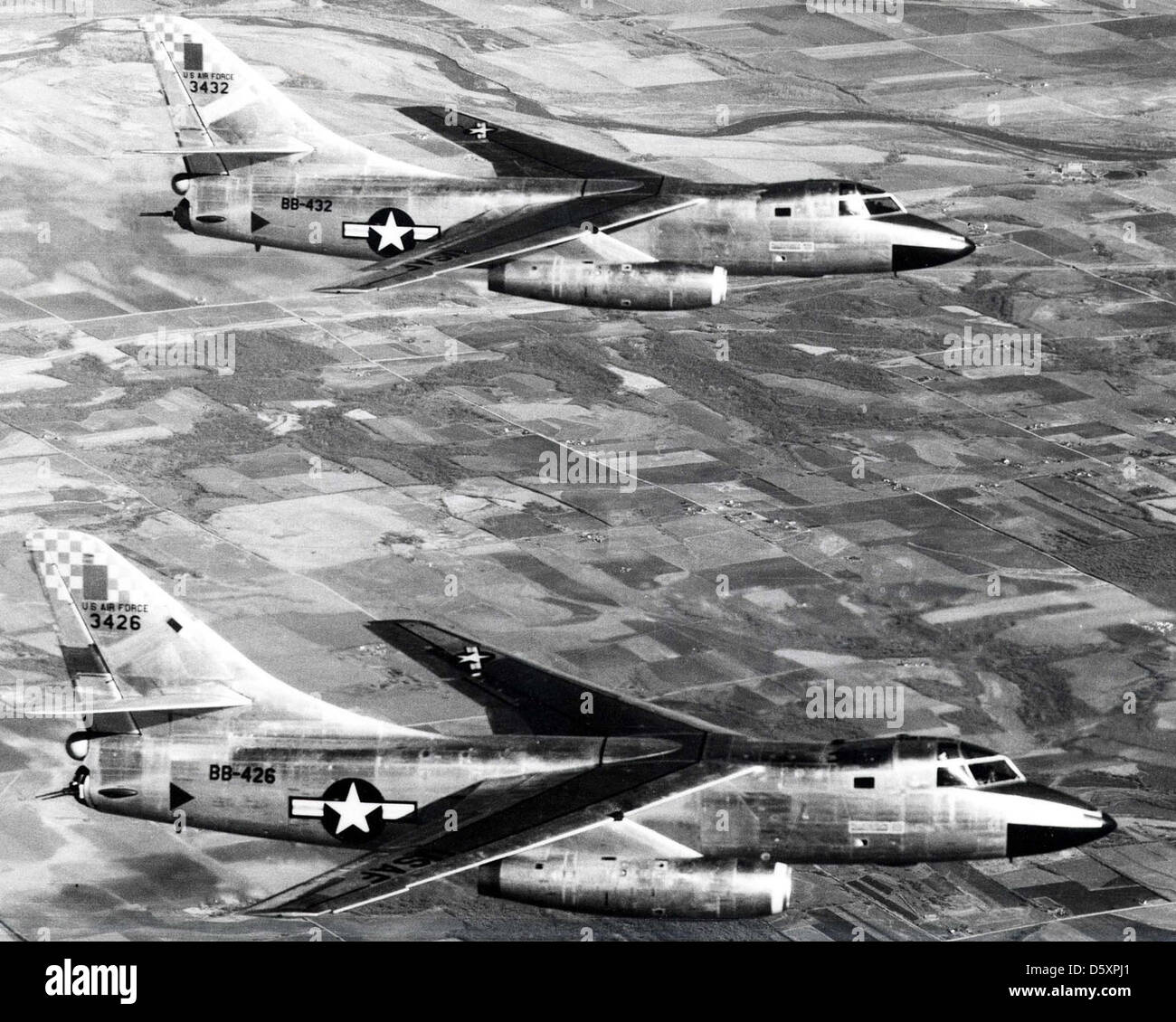 The Douglas RB-66B-DL 'Destroyer' was a tactical reconnaissance and ...