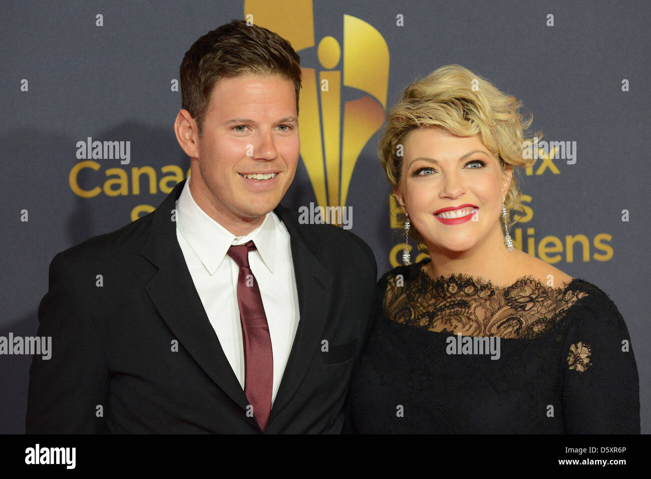 Kevin Foley and Cheryl Hickey at The 1st Annual Canadian Screen Awards ...