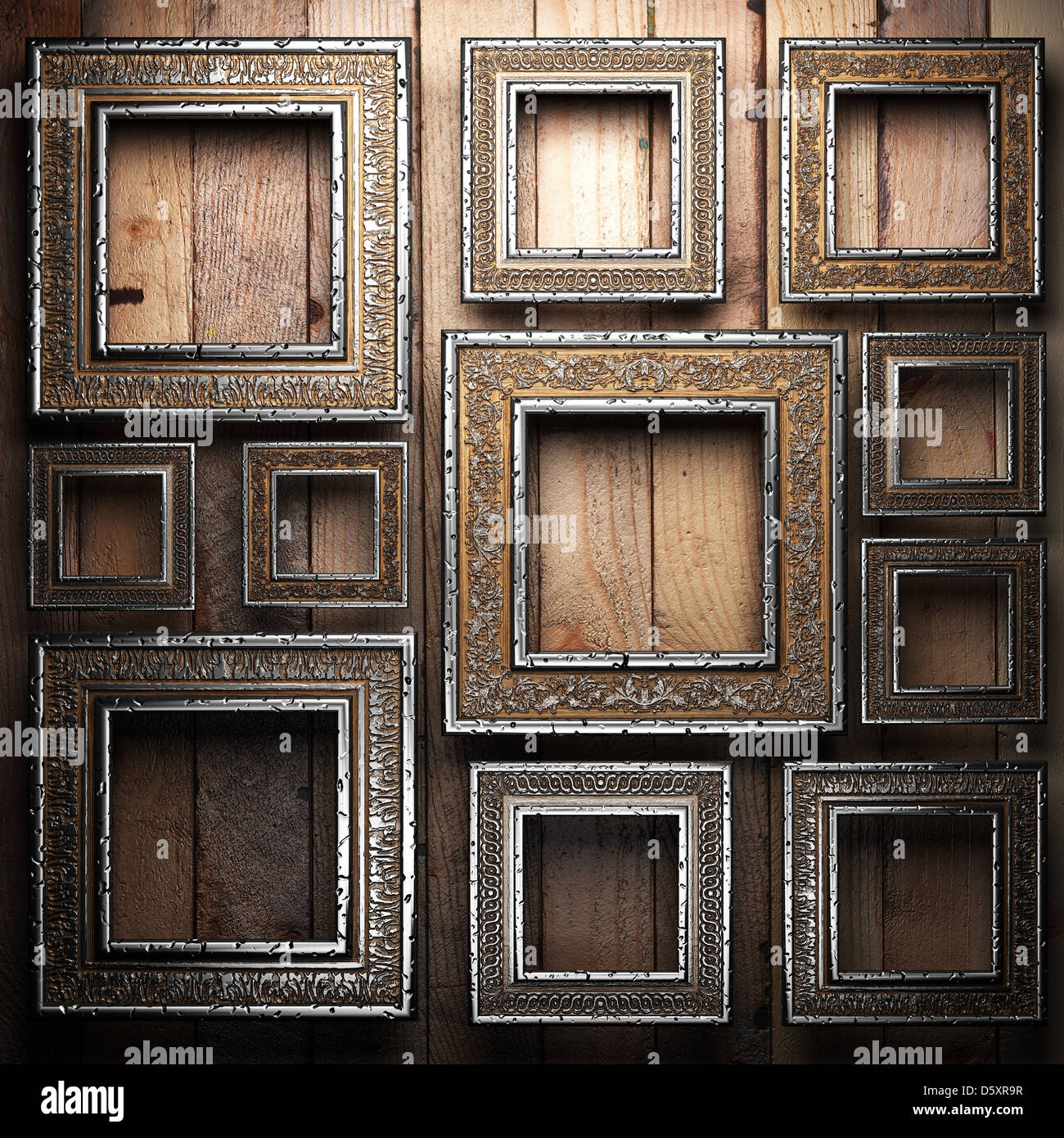 Antique ornament frame Stock Photo - Alamy