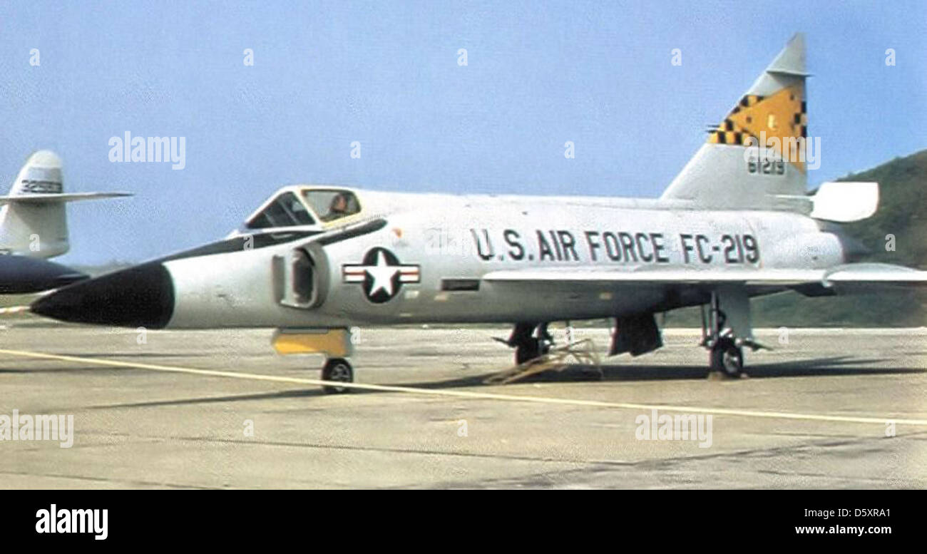 The Convair F-102A-65-CO Delta Dagger, a supersonic interceptor, served ...