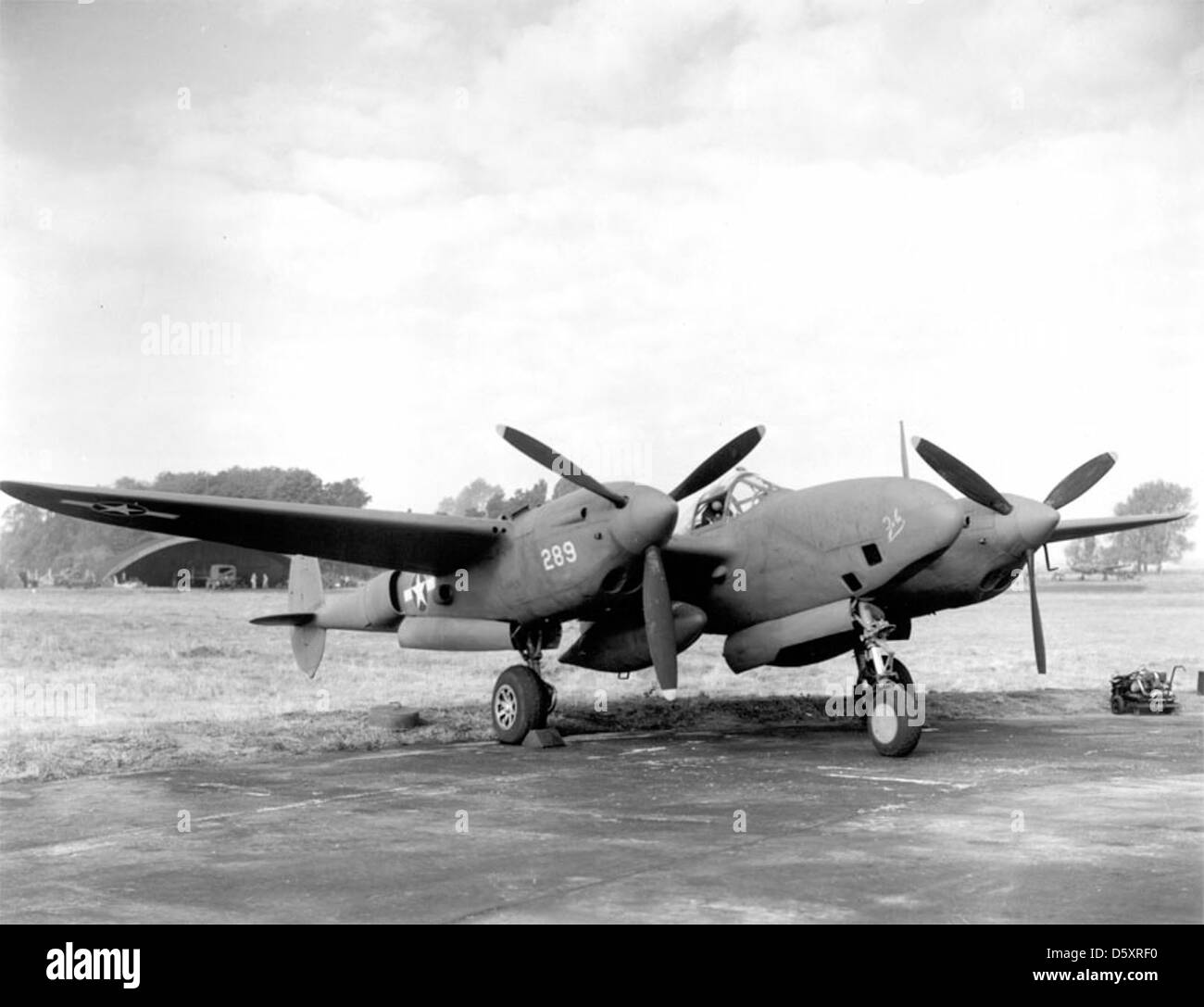 The Lockheed F-5B Lightning was a reconnaissance version of the P-38 ...