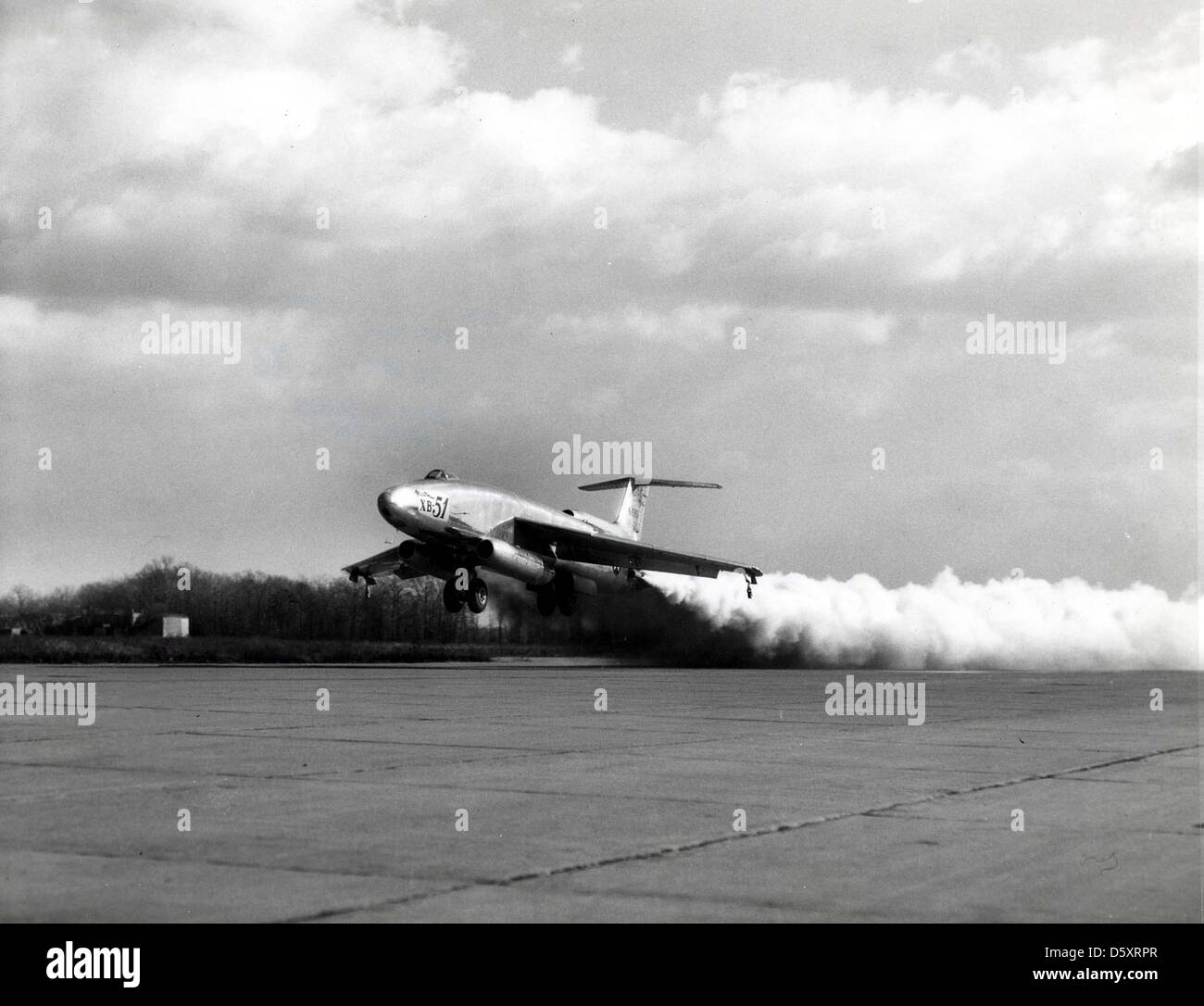 The Martin XA-45 XB-51, nicknamed 'Dragon' or 'Panther', demonstrated ...