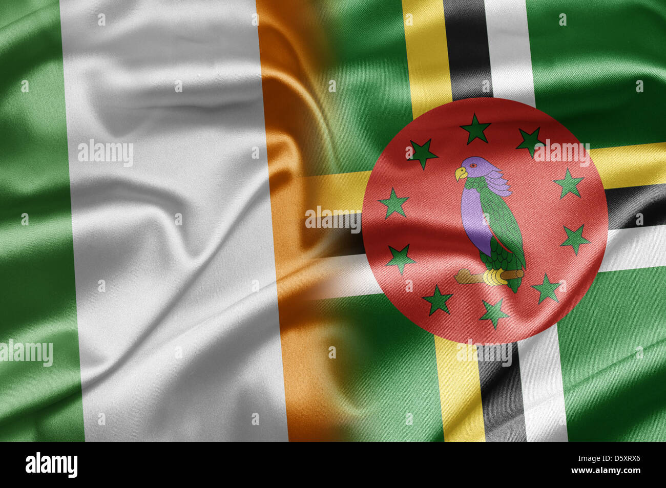 Dominican republic ireland flag hi-res stock photography and images - Alamy
