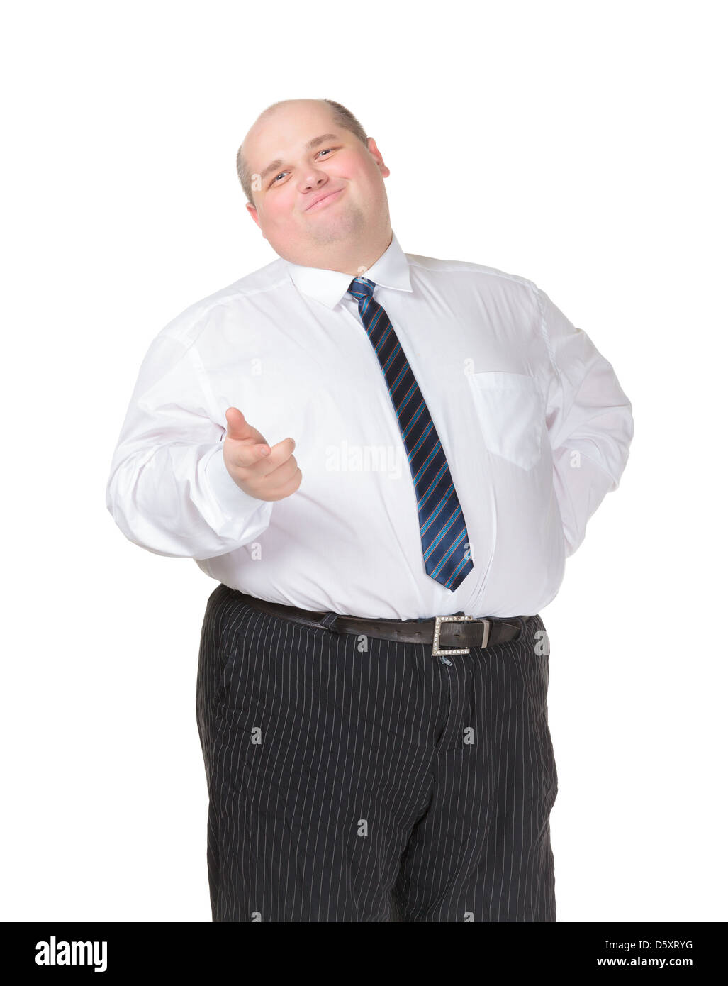 Businessman man fat belly hi-res stock photography and images - Alamy