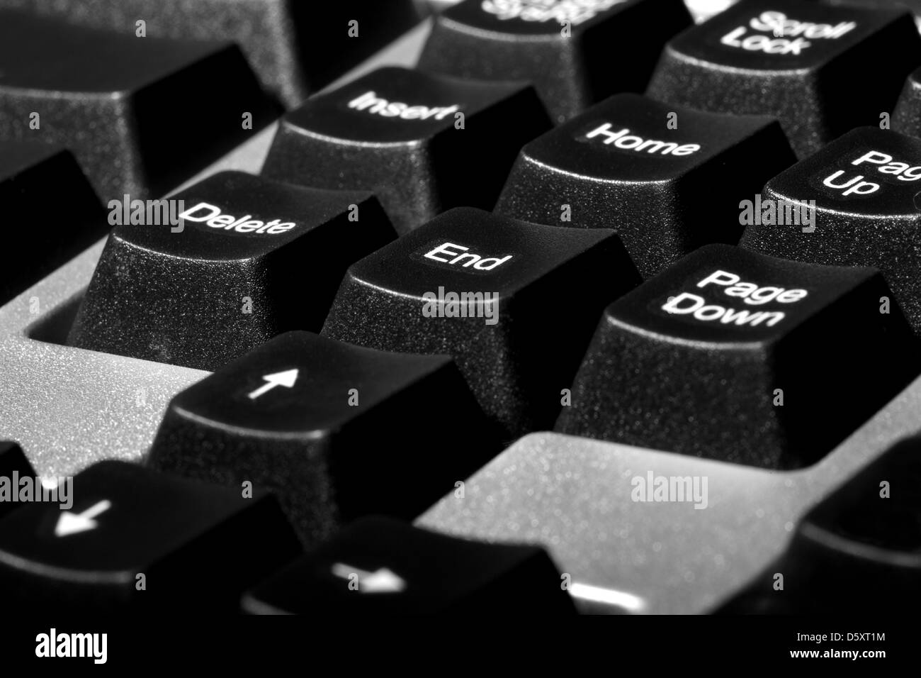 Insert key keyboard Black and White Stock Photos & Images - Alamy