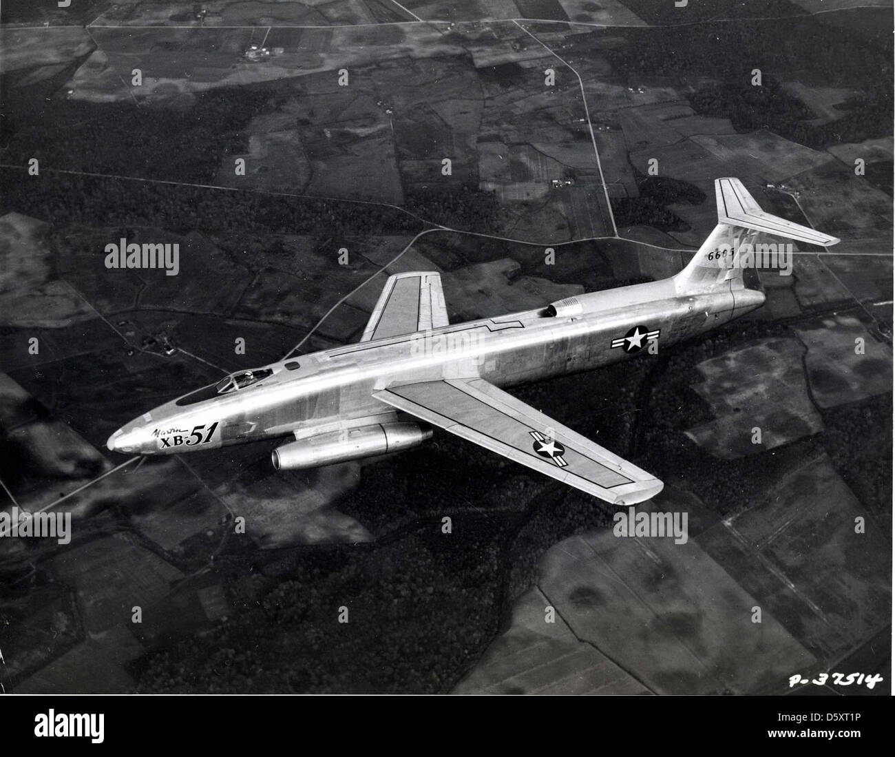 The Martin XB-51, nicknamed 'Dragon' and 'Panther,' was a prototype ...