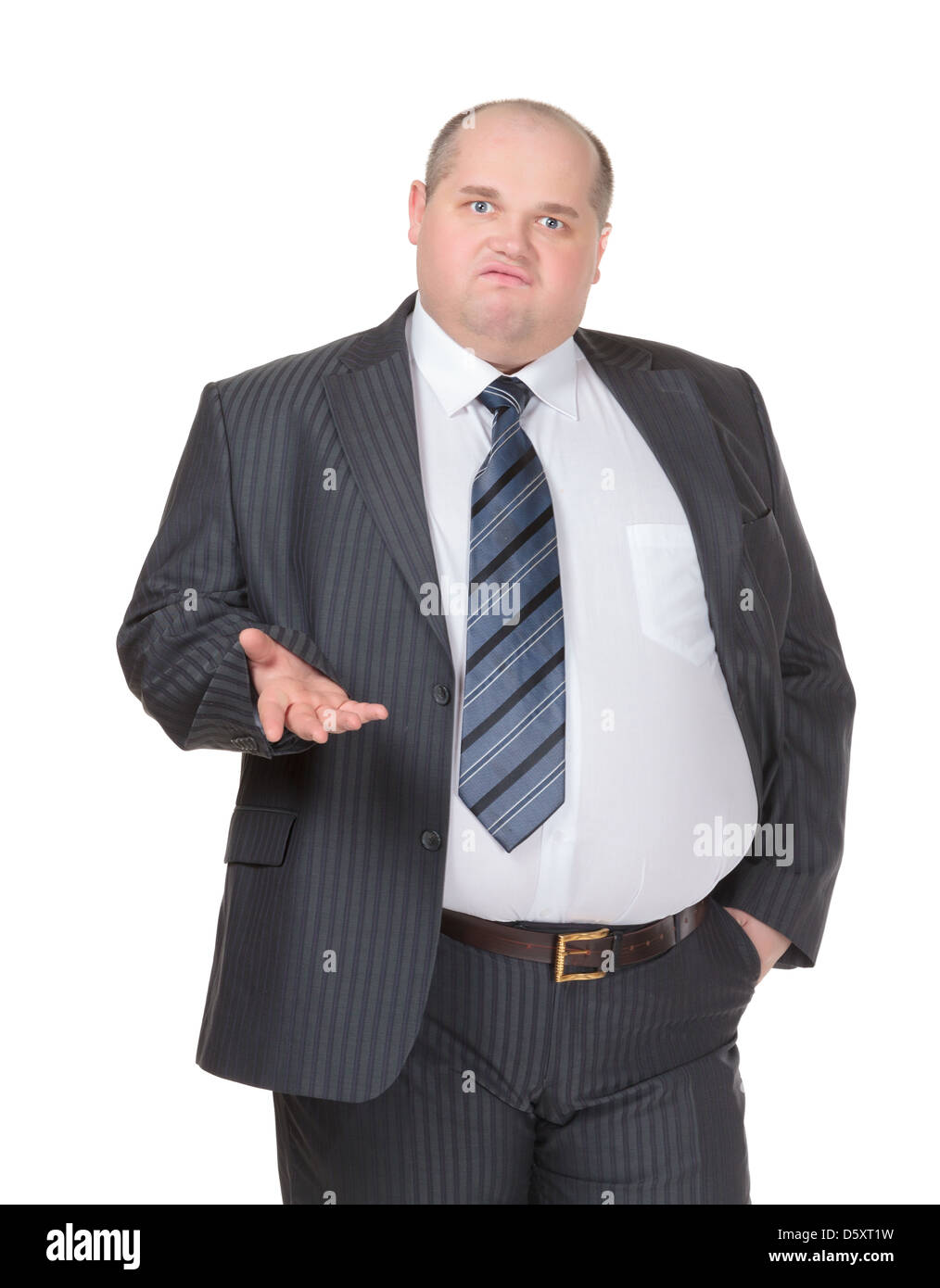 Fat Business Man Man Smoking Overweight Stock Photos And Images