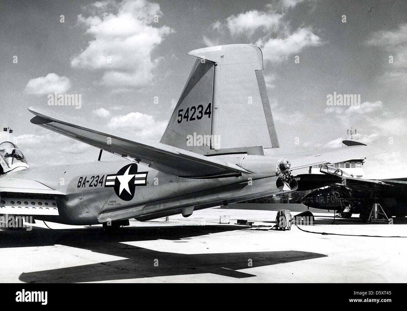 Martin B-57E "Canberra Stock Photo - Alamy