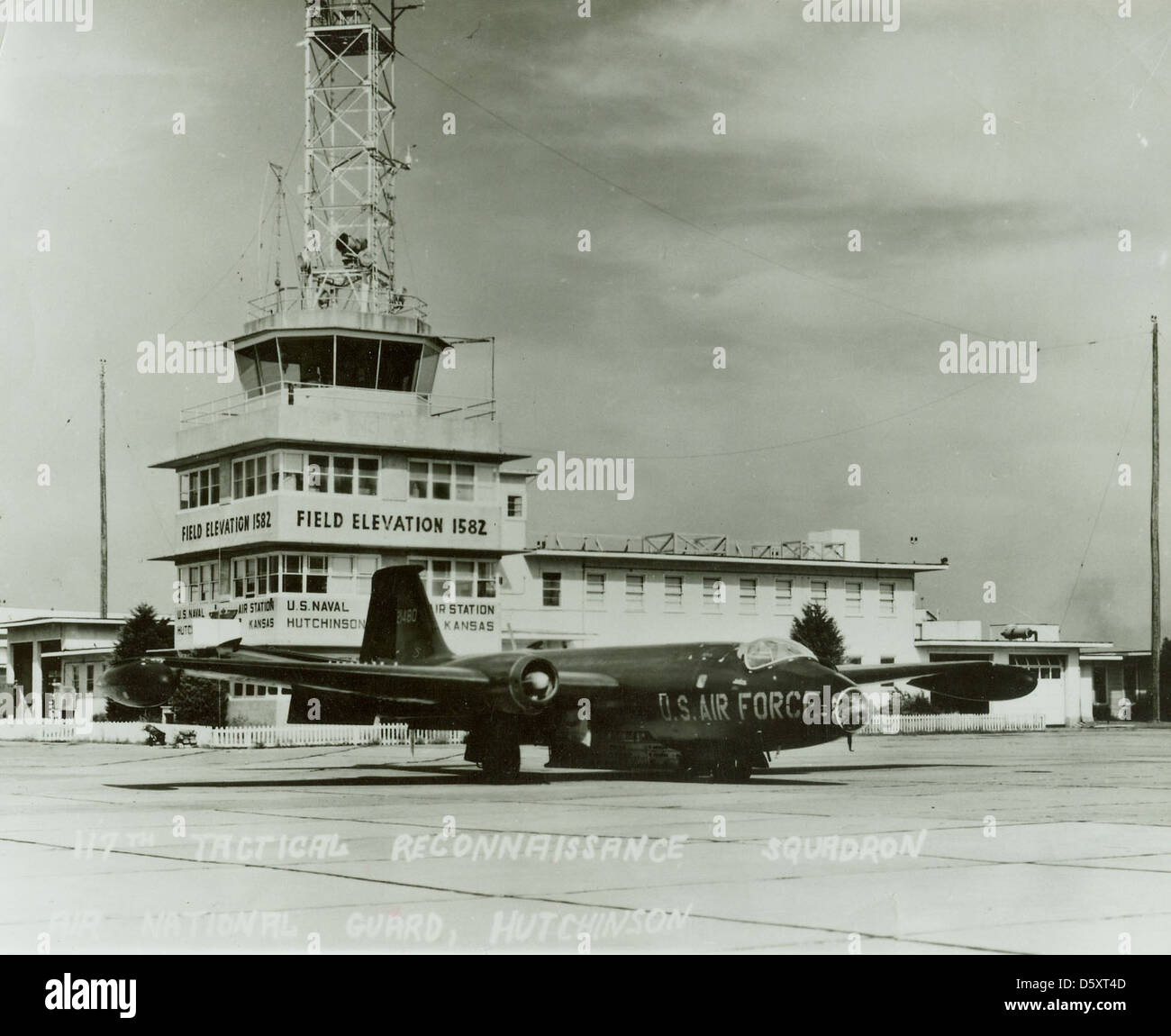 The Martin RB-57A-MA Canberra, operated by the 117th Photo ...