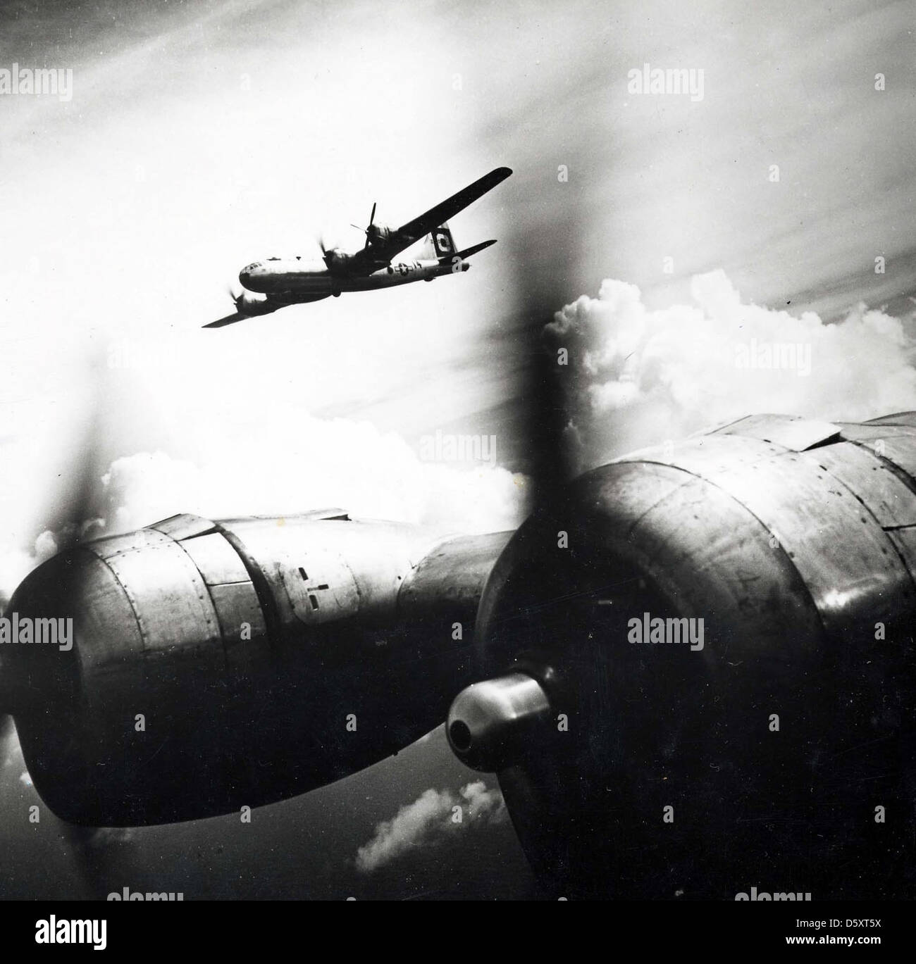 The Boeing B-50 'Superfortress' is a long-range strategic bomber used ...