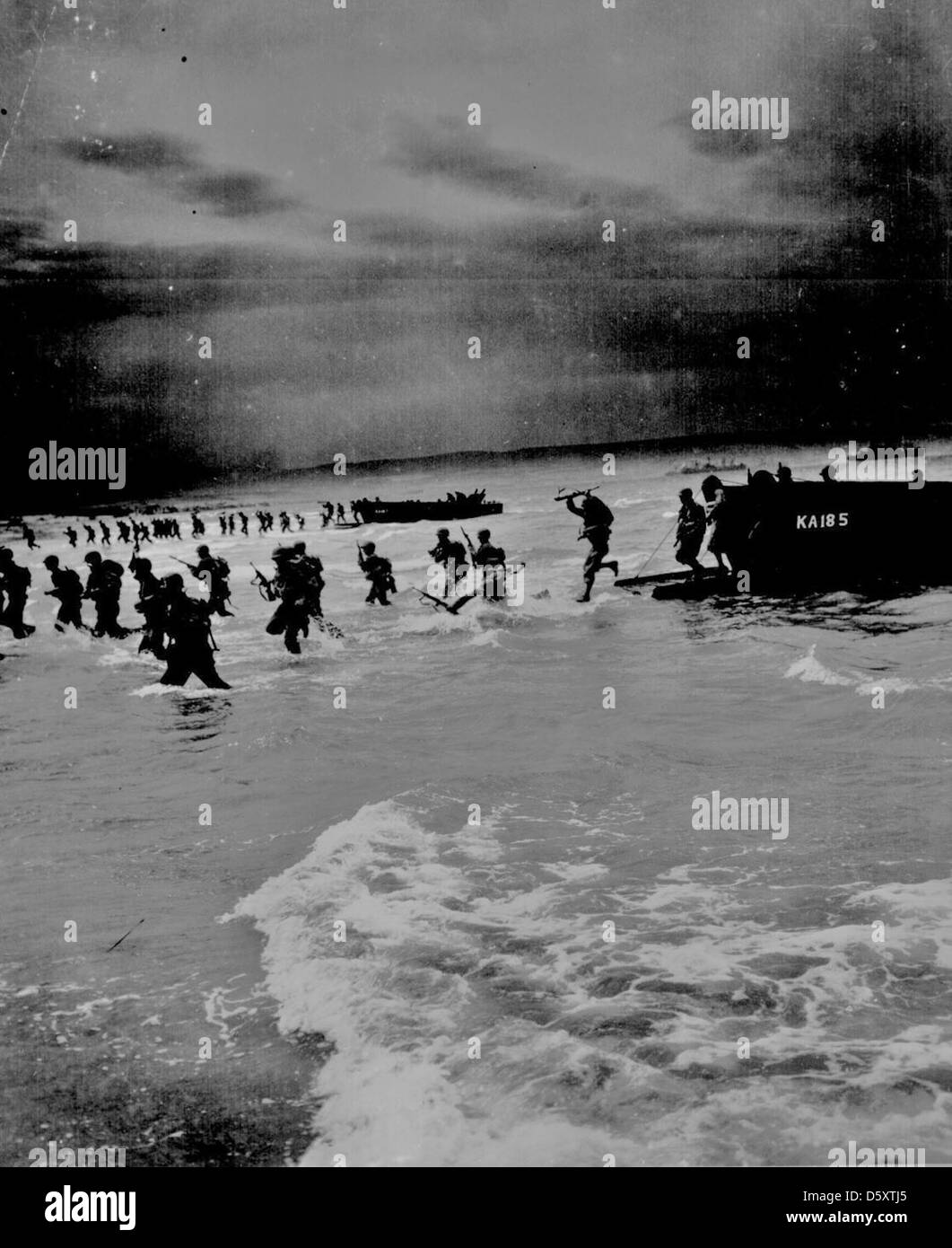 Amphibious operations military Black and White Stock Photos & Images ...