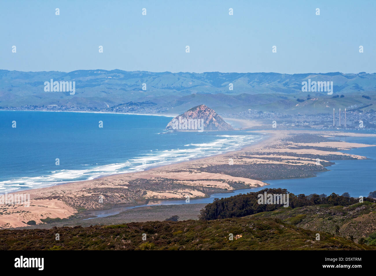 Morro bay, california aerial hi-res stock photography and images - Alamy
