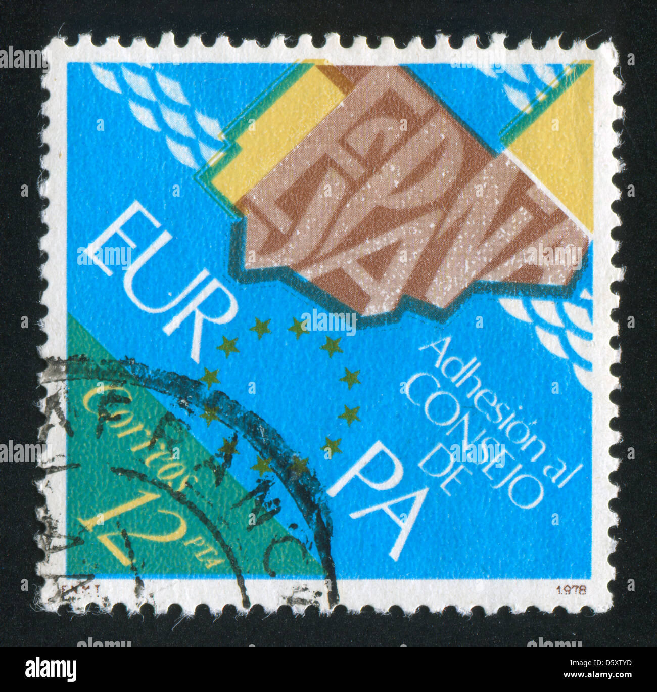 Postcard emblem hi-res stock photography and images - Alamy