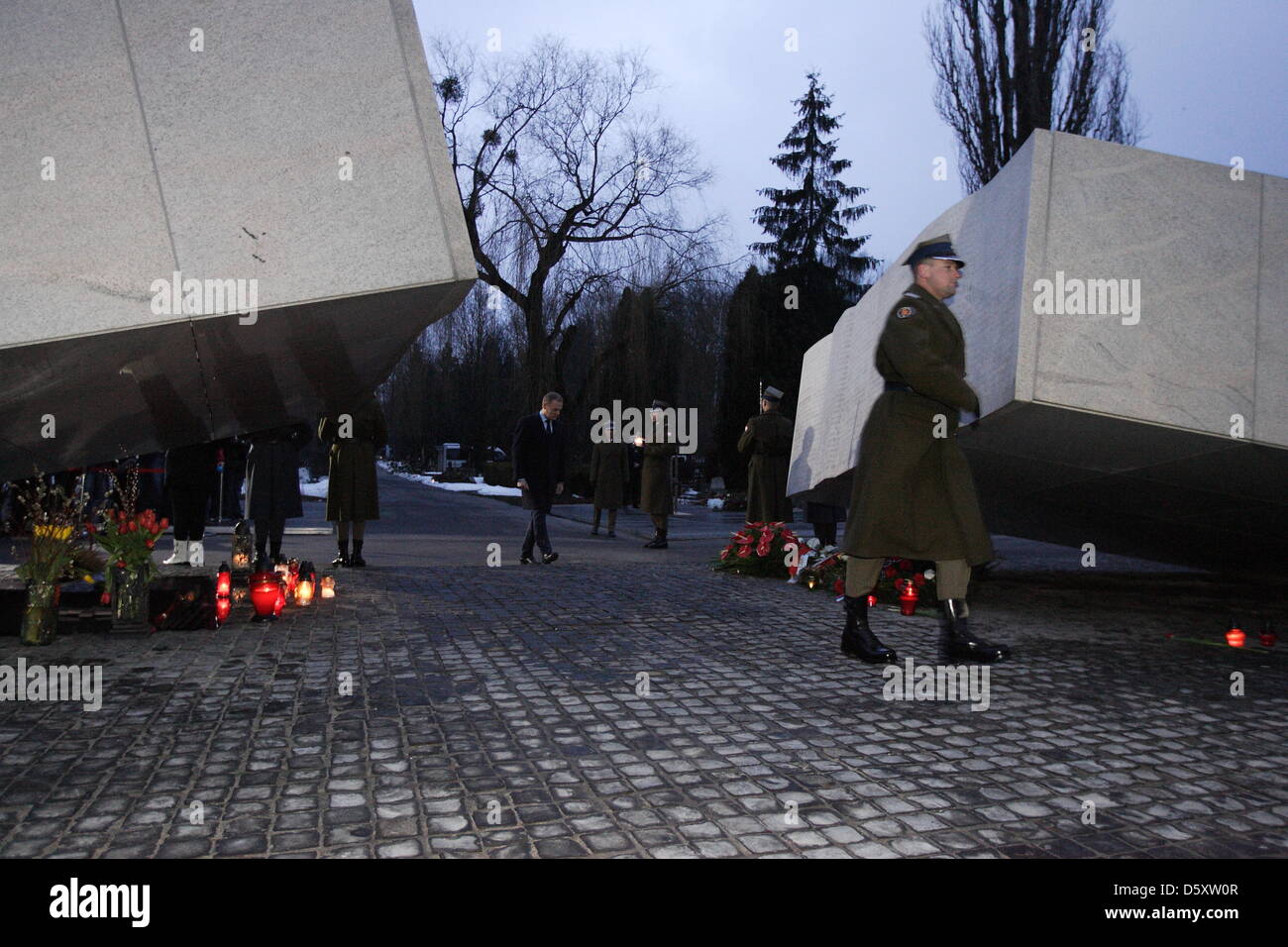 Smolensk catastrophe monument hi-res stock photography and images - Alamy