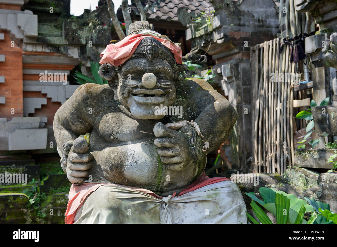 Statue of Balinese demon in Ubud Stock Photo - Alamy
