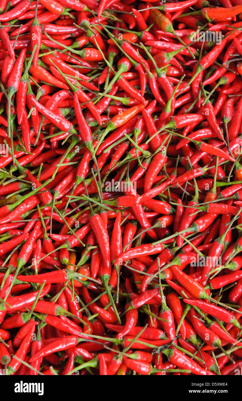 background of red chillies Stock Photo - Alamy