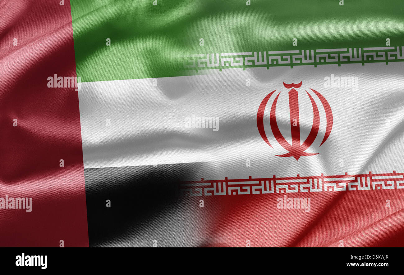 United Arab Emirates and Iran Stock Photo - Alamy