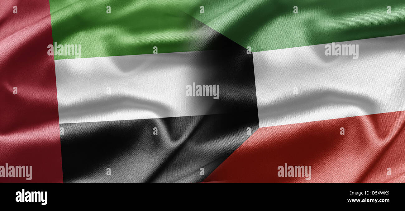 United Arab Emirates and Kuwait Stock Photo - Alamy