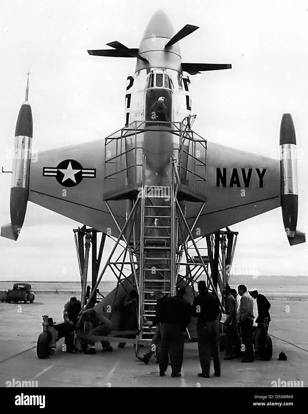 Lockheed XFV-1 "Salmon Stock Photo - Alamy