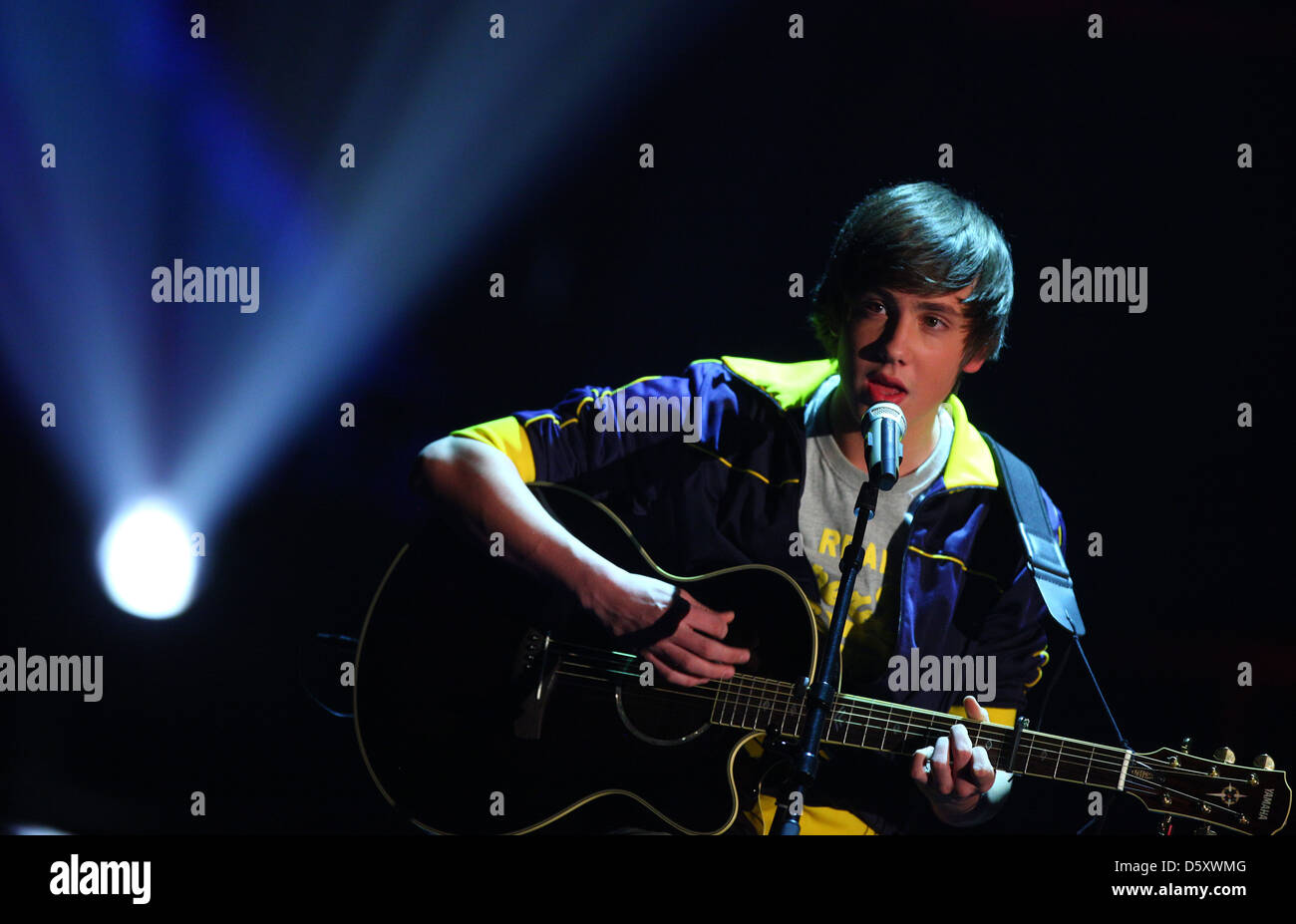 Sebastian Wurth at 'Deutschland sucht den Superstar' (DSDS) Show at MMC ...