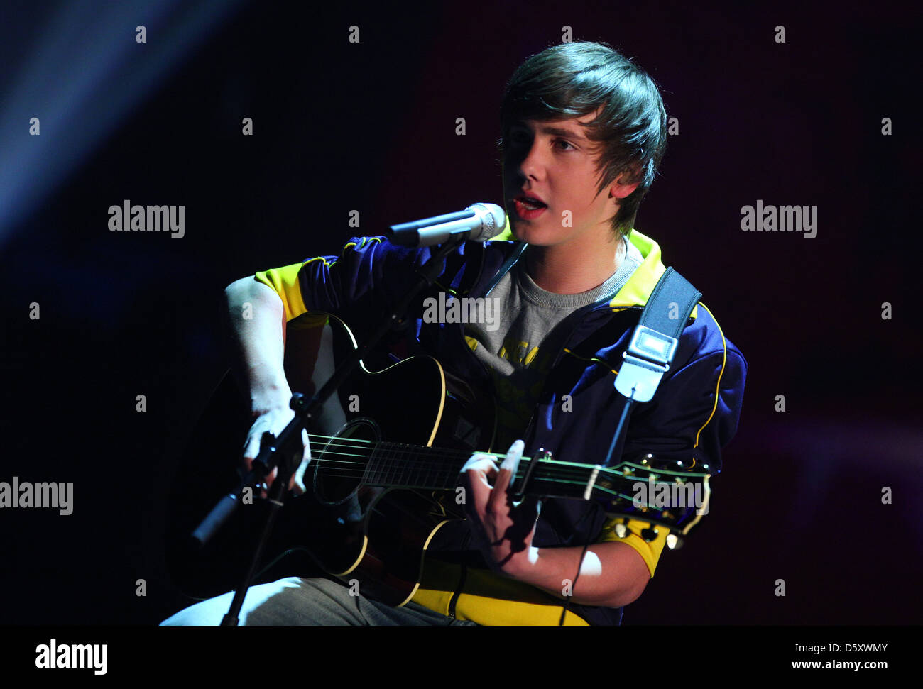 Sebastian Wurth at 'Deutschland sucht den Superstar' (DSDS) Show at MMC ...